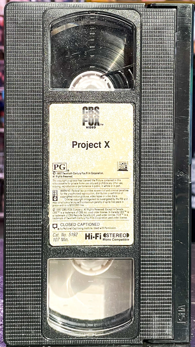 Project X – WHAMMY! Analog Media