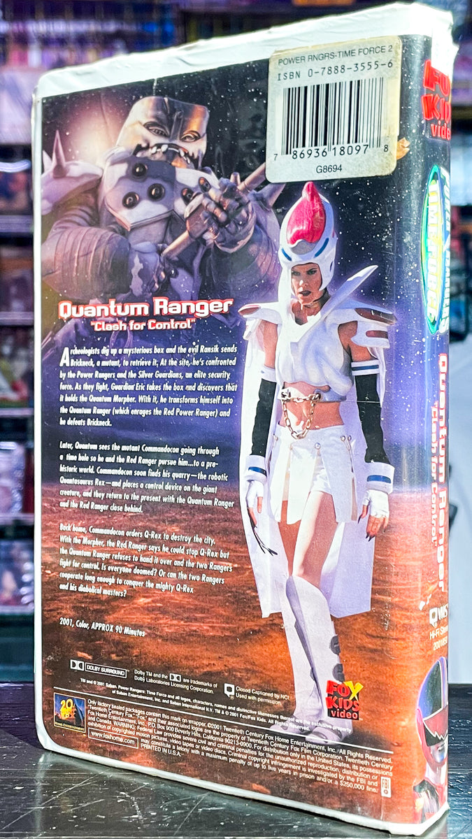 Power Rangers Time Force: Quantum Ranger – WHAMMY! Analog Media