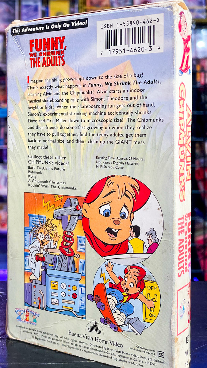 Alvin And The Chipmunks - Funny, We Shrunk The Adults – WHAMMY! Analog ...